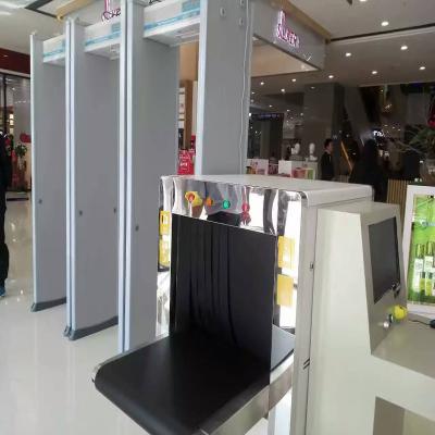 China Touch Screen Walk Through Metal Detector 24 Zones Security Equipment for School Airport for sale