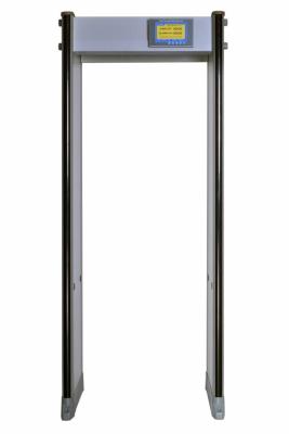 China 45 Zone Walk Through Metal Detector 2210mm Height 2 Years Warranty Security Check for sale