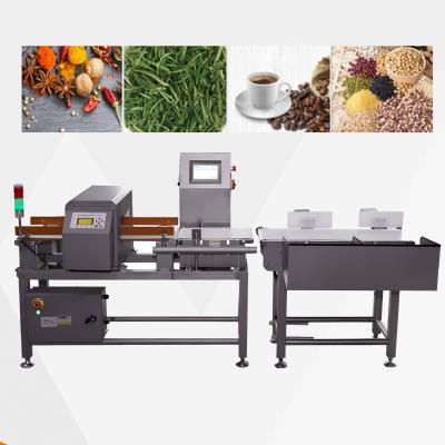 China Waterproof Combo Online Checkweigher and Metal Detector Machine 300mm Width 20kg Capacity for sale