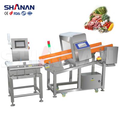 China High Precision Combo Metal Detector and Checkweigher VC-10 for Packaging Weighing Machine 100g for sale