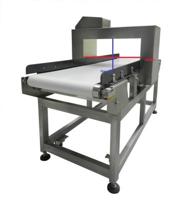 China Intelligent Metal Detector Machine 400mm Width 100mm Height for Pouch Packaged and Bulk Food Safety for sale