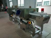 China Chain Conveyor Food Grade Metal Detector for Seafood Meat 110V 220V 400mm Width for sale
