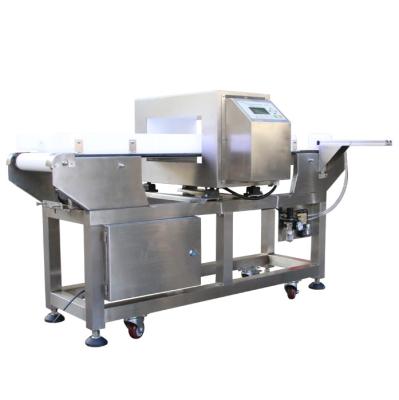 China Digital Stainless Steel Food Grade Metal Detector 400mm Width Open Transport System for sale