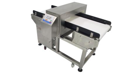 China Aluminum Foil Metal Detector Conveyor 400mm Width 120mm Height for Tin Foil Package for sale