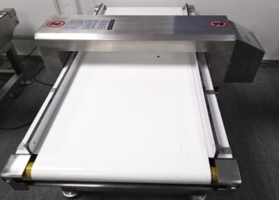 China Customized 304 Stainless Steel Conveyor Metal Detector 400mm Width for Aluminum Foil Packages for sale