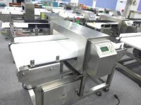 China European Standard Food Grade Metal Detector with Pusher Rejector 110V 220V 380V for sale