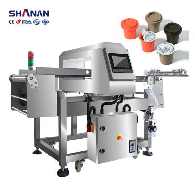 China Aluminum Foil Packaging Metal Detector 295mm 170g for Cereal Milk Food Inspection for sale