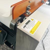 China Touch Screen Digital Food Metal Detector 500mm Width IP67 with Rejection System for sale