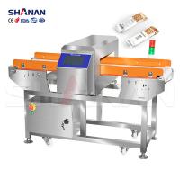China Shanan VDF Food Grade Metal Detector 400mm Tunnel Stainless Steel Conveyor Belt for sale