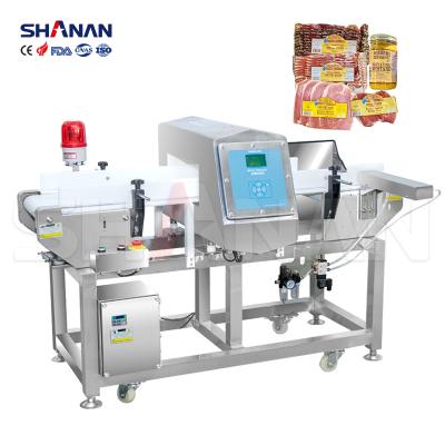China Tunnel Conveyor Belt Food Grade Metal Detector 400mm Width CE ISO for Biscuits Packets for sale