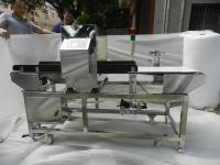 China Fully Automatic Belt Conveyor Metal Detector 25-30 MMin Speed 220V 50Hz for Textile Food Industry for sale