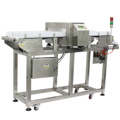 China Stainless Steel Interceptor Metal Detector Conveyor Belt 220V 400mm Detection Width for sale