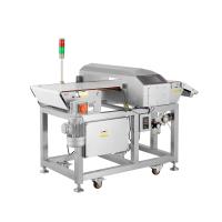 China Stainless Steel Conveyor Belt Metal Detector 400mm Width 220V 50Hz for Food Production Line for sale
