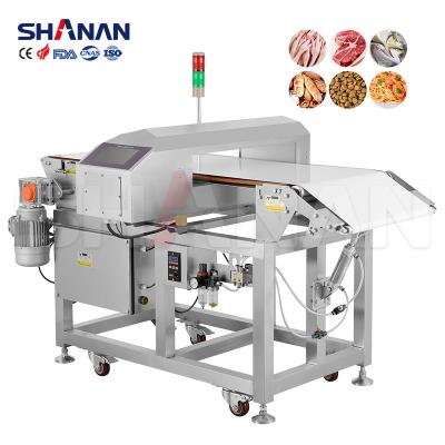 China Conveyor Belt Metal Detector SA-1000 300mm 400mm 500mm Width Stainless Steel Food Pharmaceutical for sale