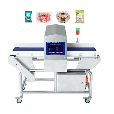 China Highly Accurate Conveyor Belt Metal Detector with Touch Screen Input and User Permission Settings for sale