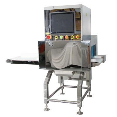 China Food Industry X Ray Machine 250mm Width with Rejection System for Aluminum Wrapped Products for sale