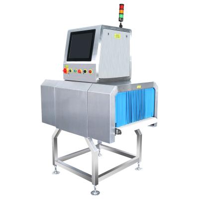 China Touch Screen Food X Ray Inspection Machine 80kV 250mm Width for Aluminum Foil Pouches for sale