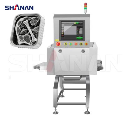China Industrial X Ray Inspection Machine for Wet Dry Pet Food Canned Bottled Products 20s Learning for sale