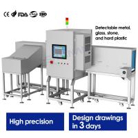 China Industrial Food X Ray Inspection Machine 600mm Width 400mm Height Conveyor SUS304 for sale