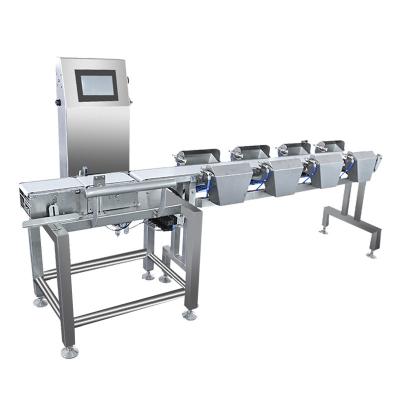 China High Speed Dynamic Automatic Checkweigher 500g Capacity 120 PPM Rejection System for sale