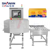 China SHANAN SA-6025L Food Safety X Ray Machine 150kg 0.22m/s Poultry Fish Vegetable Contaminant Detection for sale