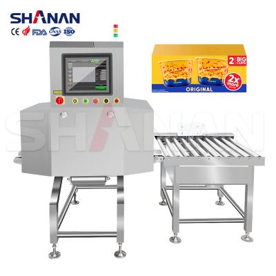 China SHANAN SA-6025L Food Safety X Ray Machine 150kg 0.22m/s Poultry Fish Vegetable Contaminant Detection for sale