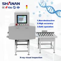 China Food Grade X Ray Inspection System 100-160KV 150kg Load Conveyor Metal Glass Detector for sale