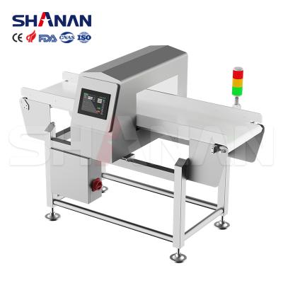 China SHANAN 990 Conveyor Metal Detector 200kg Load Food Grade PU Belt CE Certified for sale
