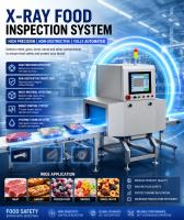 China Digital Dental Food X Ray Inspection System for Canned Pet Bottled Products 200mm for sale