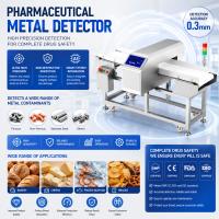 China Food Grade Metal Detector 220V 50Hz for Automated Inspection Enhancing Food Safety and Reducing Contamination for sale