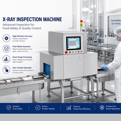 China Food X Ray Machine 600 Products per Minute Touch Screen SUS304 Stainless Steel 5kg Load Capacity for sale