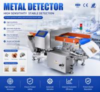 China High Speed Metal Detection Machine with Conveyor for Snack Food Chips Nuts Biscuit Candy Contaminant Screening for sale