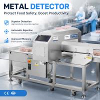 China High Sensitivity Conveyor Metal Detector For Bakery Bread Cake Pastry Cookie Cracker Dough Processing Line for sale