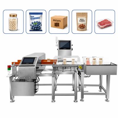 China Combined Metal Detector and Checkweigher | Integrated Inspection System for Food & Pharmaceutical Industry for sale