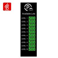 China WBPVA3NN Parking Signage Outdoor Wired Parking Large Guidance Screen OEM ODM for sale