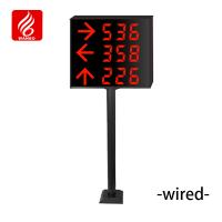 China Parking Signage WBPOA31D3D Outdoor Wired Guide Screen  Drive Unit Bracket And Other Parts IP65 for sale