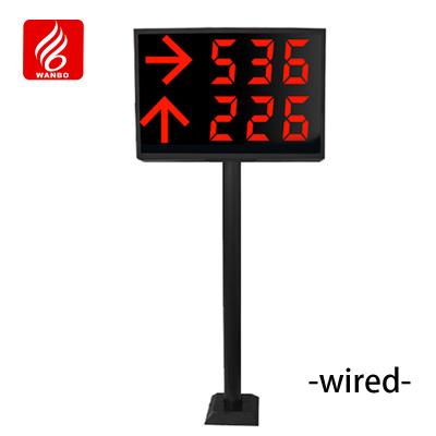 China Parking Signage WBPOA31D2D Outdoor Wired Guide Screen  Drive Unit Bracket And Other Parts IP65 for sale