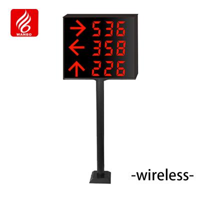 China Parking Signage WBPOA31W3 Outdoor Wireless Guide Screen  Drive Unit Bracket And Other Parts IP65 for sale