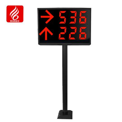 China Outdoor Wired Guide Screen Drive Unit Bracket IP65 WBPOA312 Parking Signage for sale