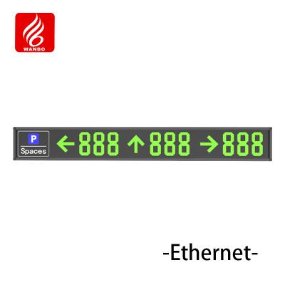 China IA31E Parking Signage Three Way Ethernet Indoor Guidance Screen Space Display PGS for sale