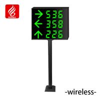 China Parking Signage WBPOA31DW3 Outdoor Wired Guide Screen  Drive Unit Bracket And Other Parts IP65 for sale