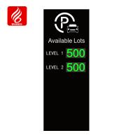 China Parking Signage WBPVA3N2 Outdoor Parking Large Guidance Screen OEM ODM for sale