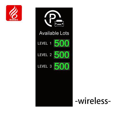 China Parking Signage WBPVA3NW3 Outdoor Parking Large Guidance Screen OEM ODM for sale