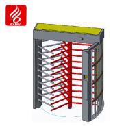 China Full Height CE Luxury Flap Turnstile With Face Recognition Turnstile Face Recognition for sale