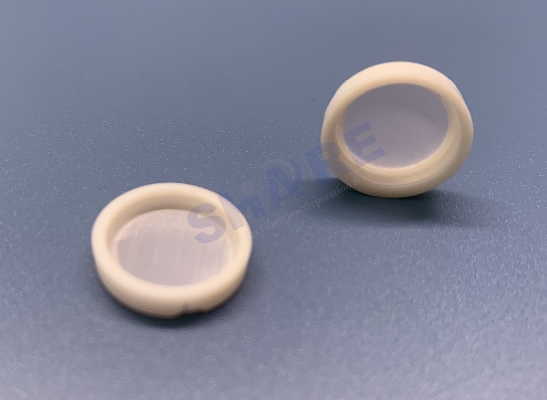Infusion disc filter