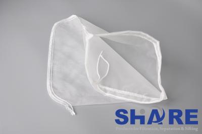 China Reusable Fine Nylon Mesh Nut Milk Bags Miron 200um For Household for sale