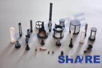 China Injection Plastic Polymer Molded Filters Precise Mesh Insert for sale