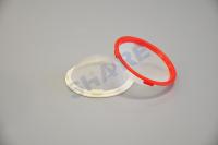 China Round Shape Nylon Filter Mesh PP Plastic Frame Types For Proofer Cups for sale
