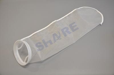 China Custiomized Plastic Collar Mesh Filter Bag Monofilament For Liquid for sale