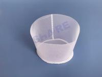 China 160 Micron White Monofilament Nylon Mesh 53% Open Area for sale